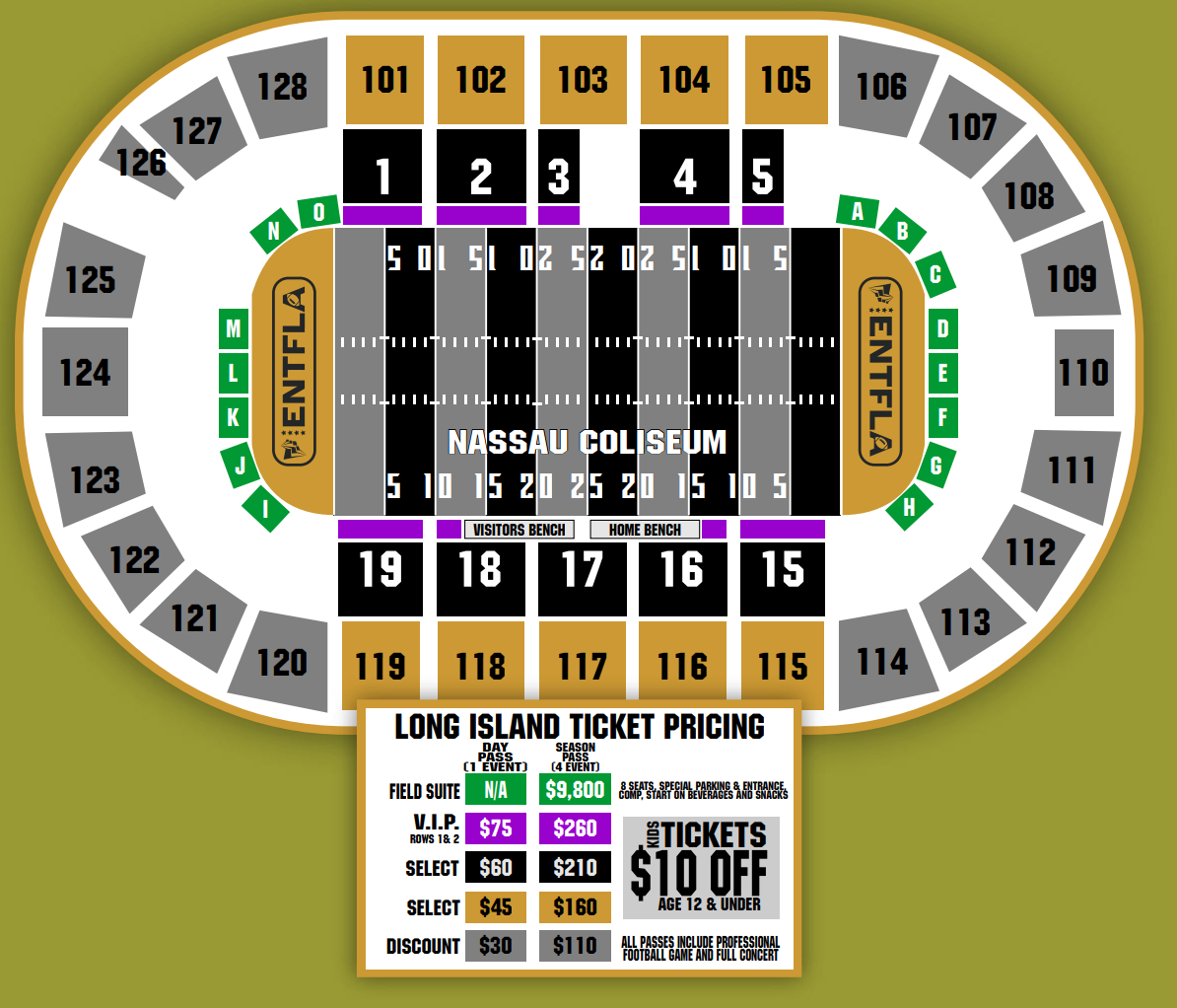 Long Island Ticket Pre-Sale – ENTFLA STOREFRONT